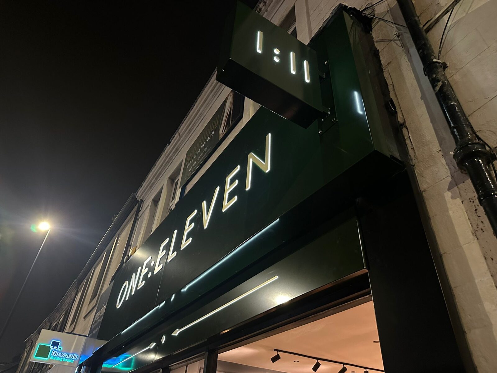 Coffee Shop Signage: Manufacturing Signage for One Eleven