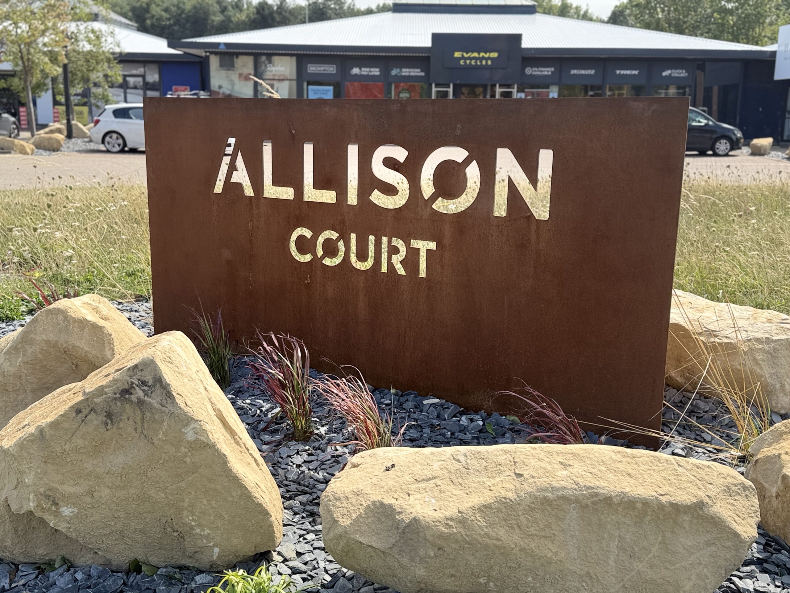 Corten Steel Signage: The Stylish & Durable Choice for Businesses